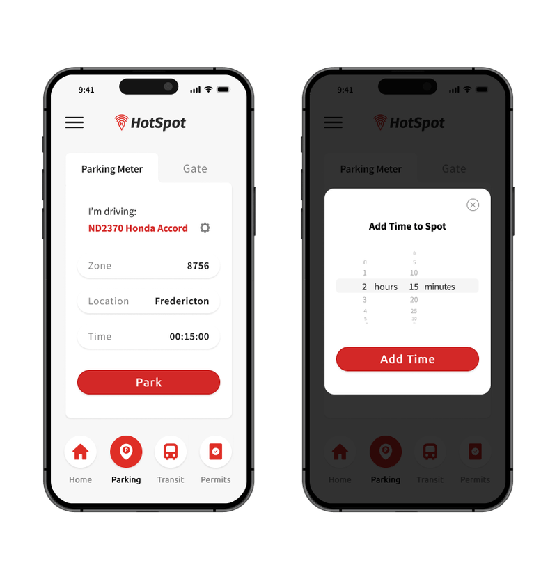 HotSpot Mobile App | Convenient Parking Solutions